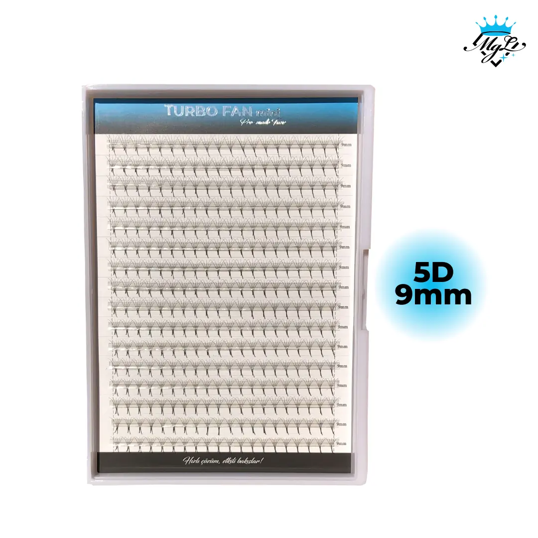 5D Volume Hazır Demet İpek Kirpik Turbo Fan