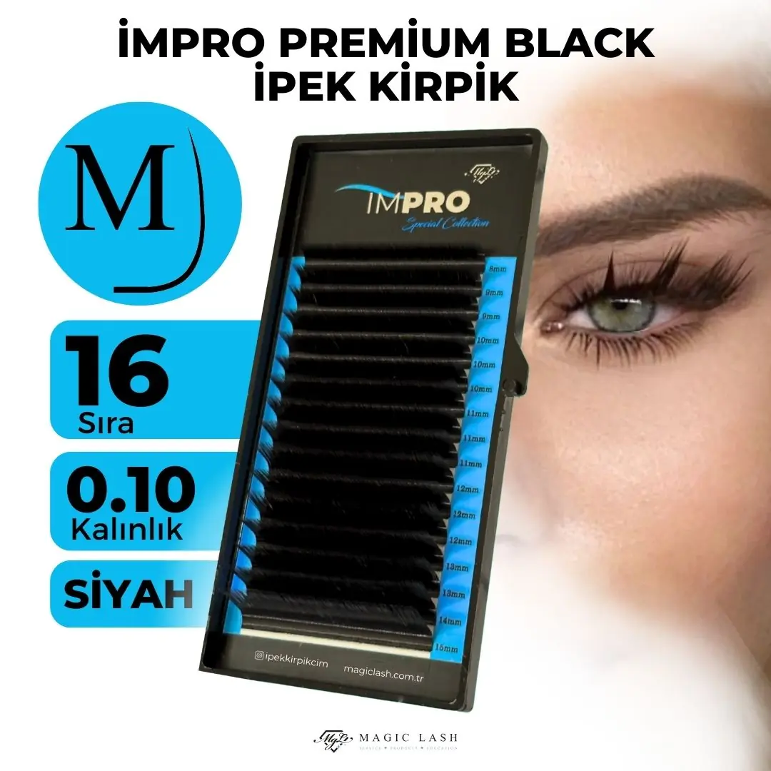 M Özel Kıvrım İpek Kirpik Magic Lash®