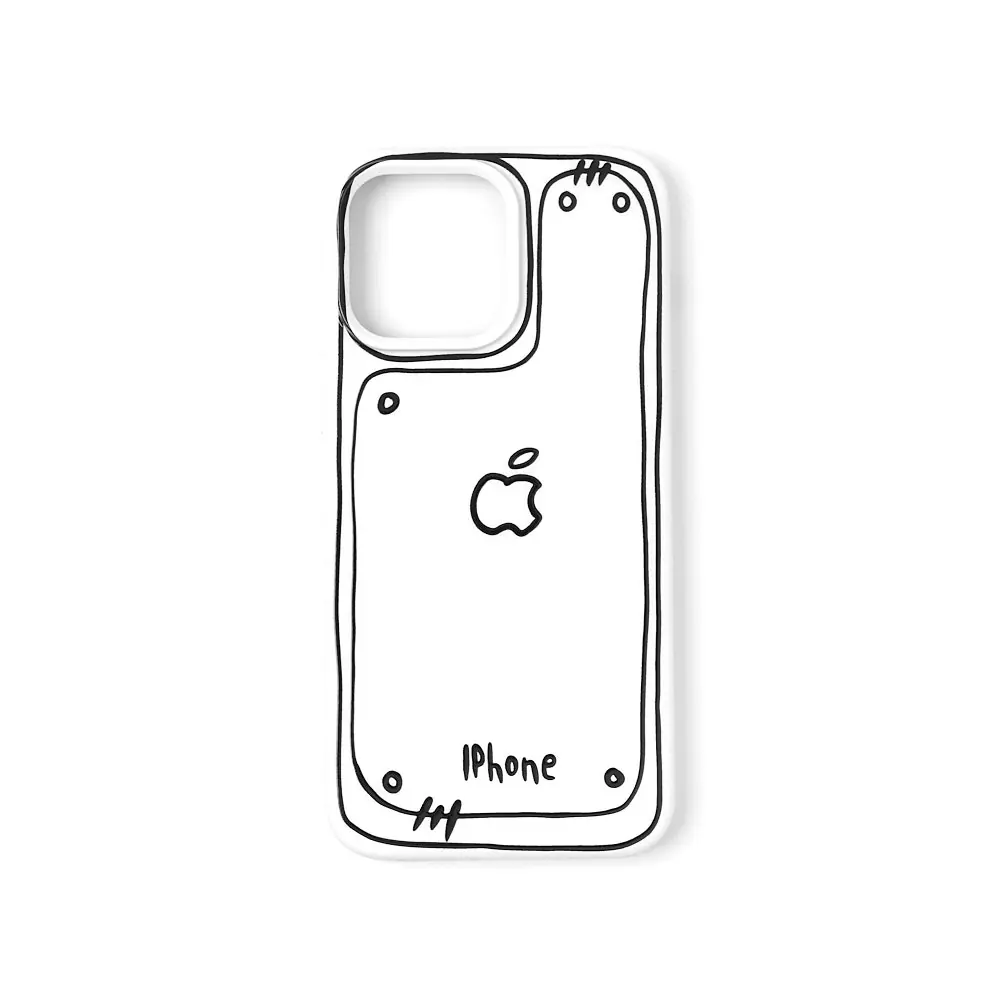 iPhone Sketch ( White )