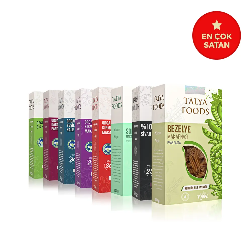Filizlendirilmiş Makarna Set All In One 8x200g - Talya Foods