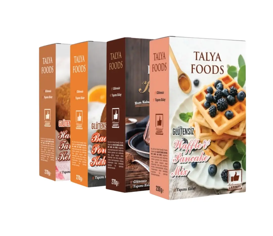 Hepsi Bir Arada 4'li Glutensiz Kek Mix Avantaj Seti