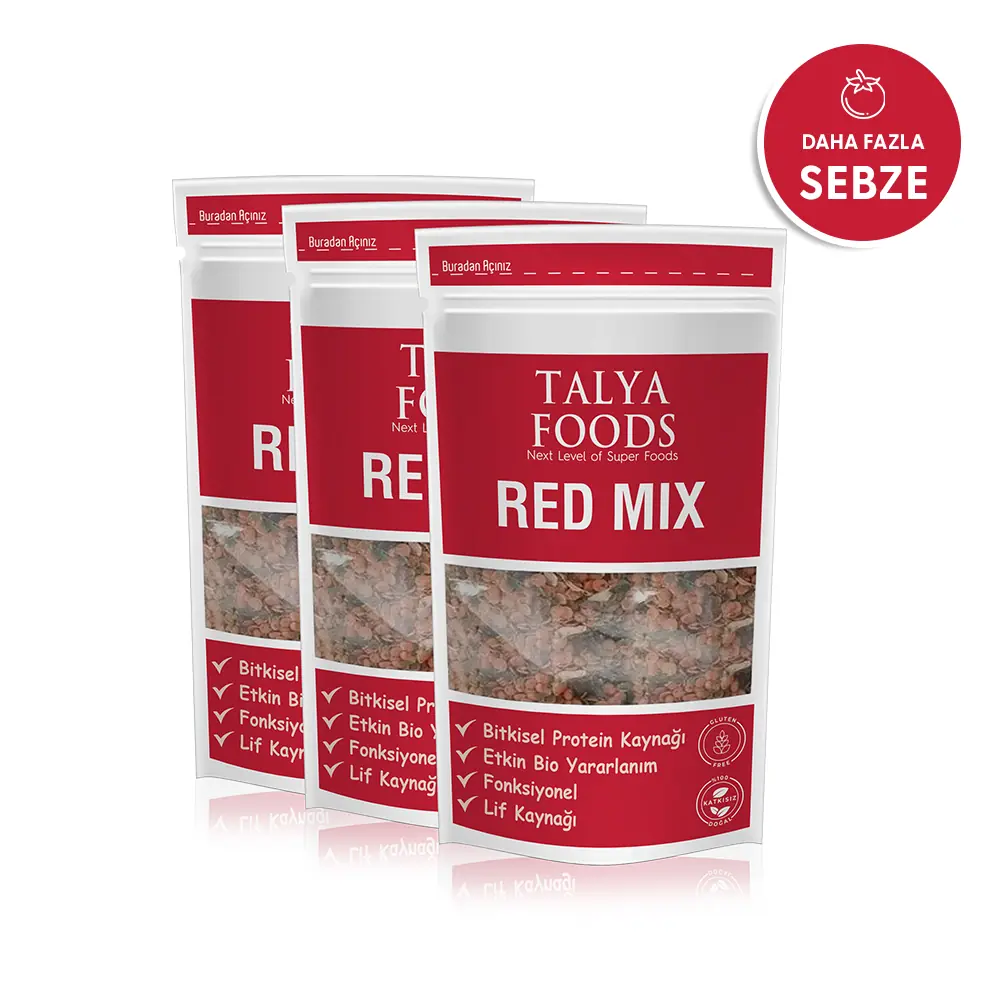 Glutensiz Red Mix Çorbalık Karışım 3x250g - Talya Foods