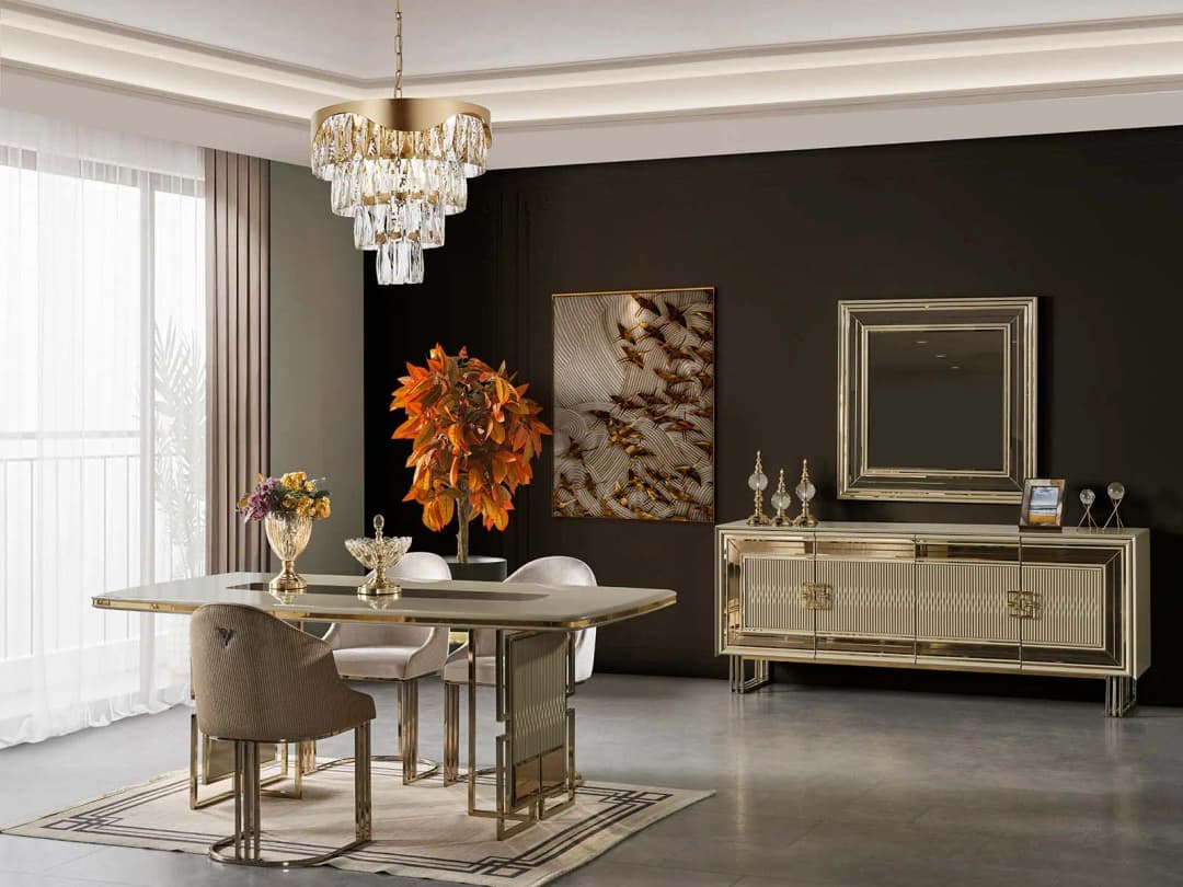 Aspendos Yemek Odası ile Konforlu ve Şık Alanlar - Ak Mobilya