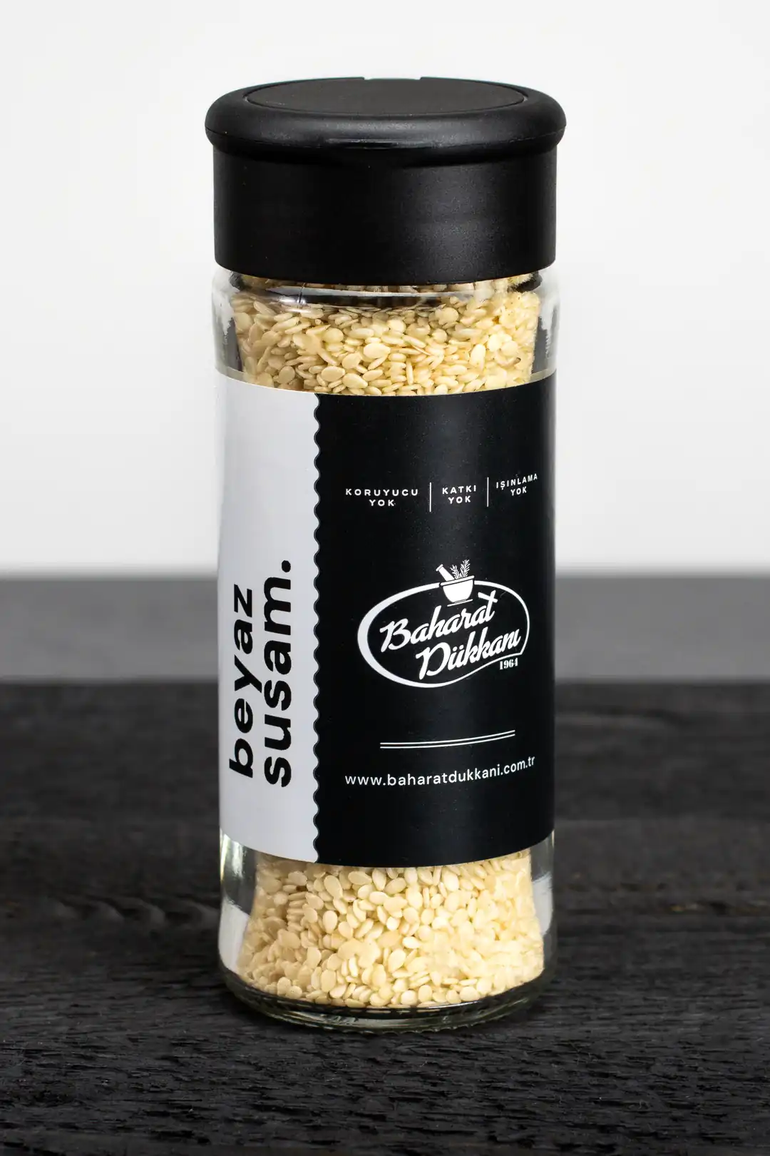 Beyaz Susam 65gr (cam) | Doğal ve Çiğ Susam Tohumu