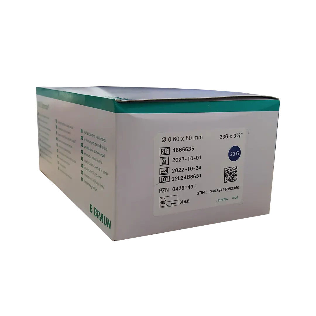 B.Braun - Sterican İğnesi̇ - 23G 0.60 x 80 mm - 100'lü