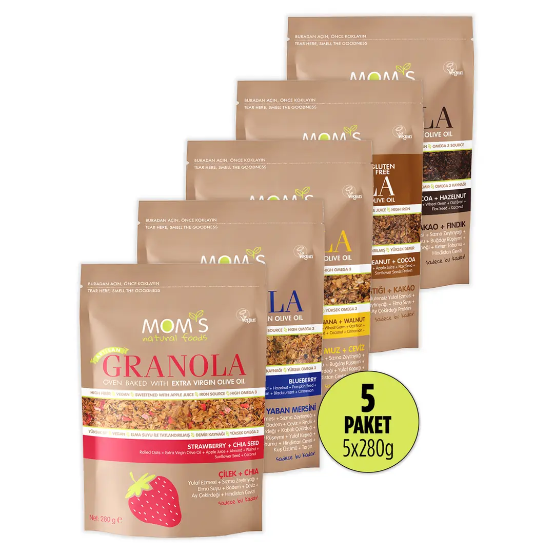 5'li Mix GRANOLA 5x280g
