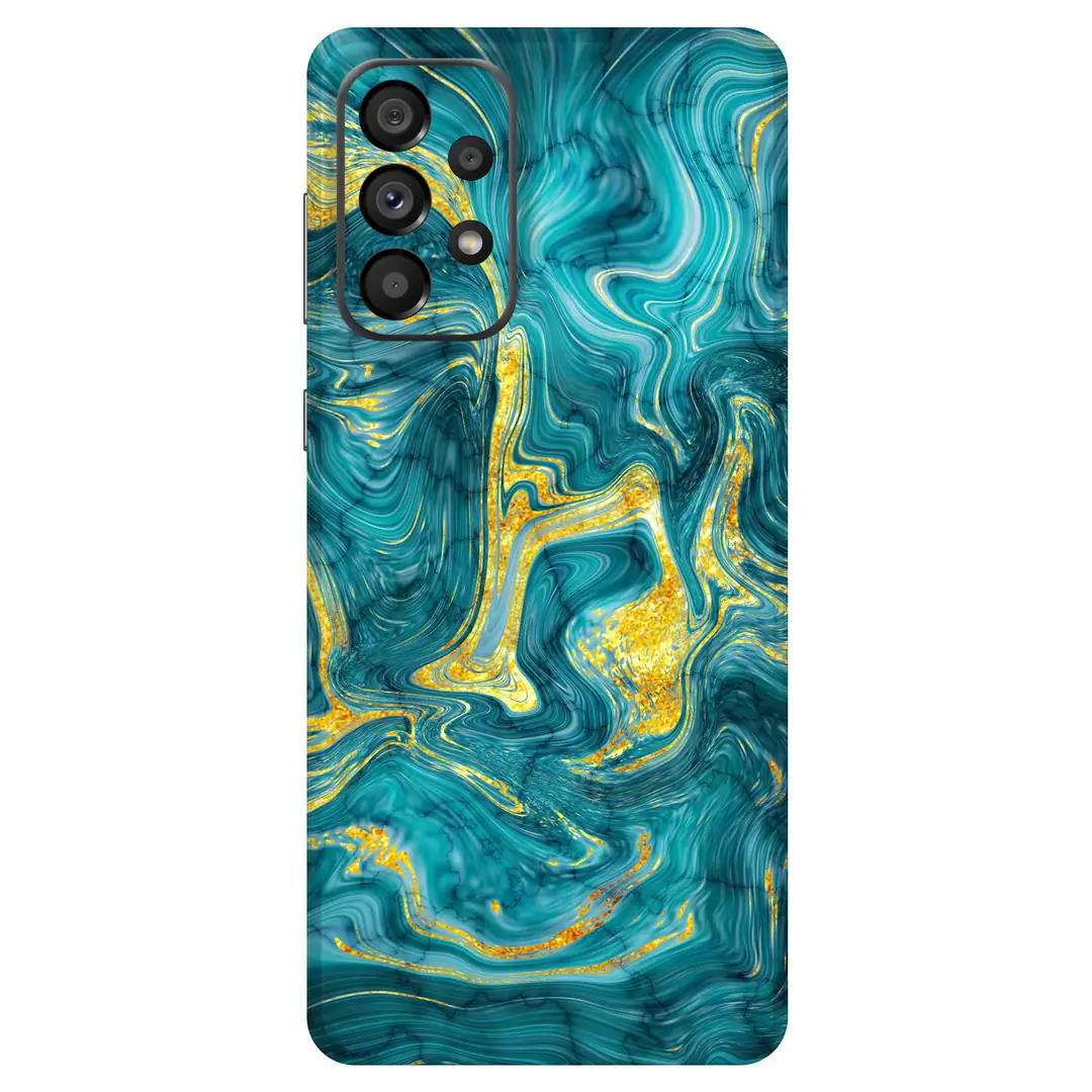 Samsung Mistik Turkuaz Dalga Telefon Kaplamaları