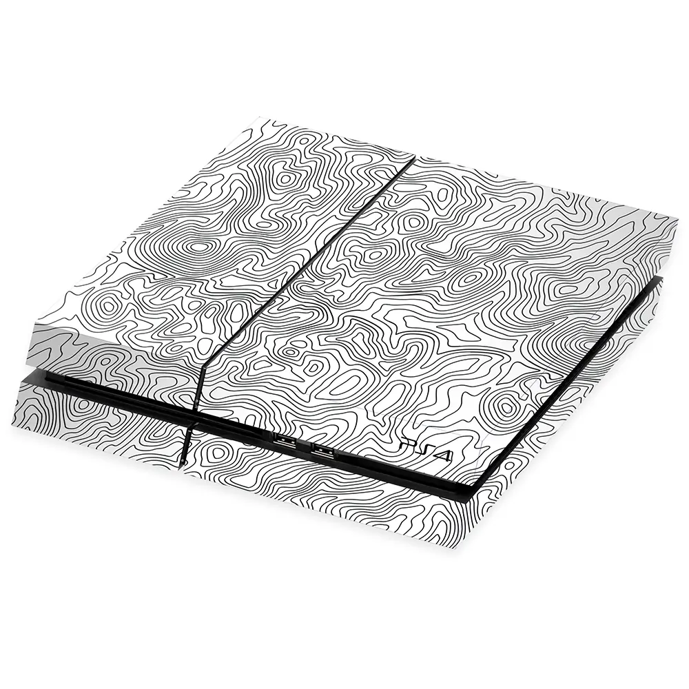 PlayStation 4 Kaplama Beyaz İzohips - PapsCover