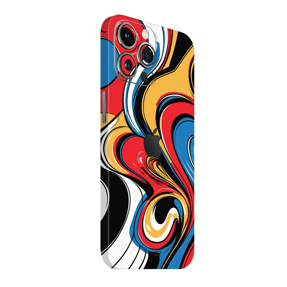 iPhone 15 Pro Kaplama Retro Renk - PapsCover