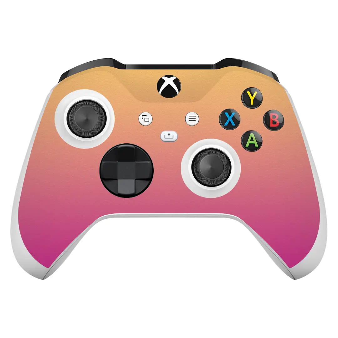 Xbox Series X / S Controller Kaplama Gradyan Gün Doğumu - PapsCover