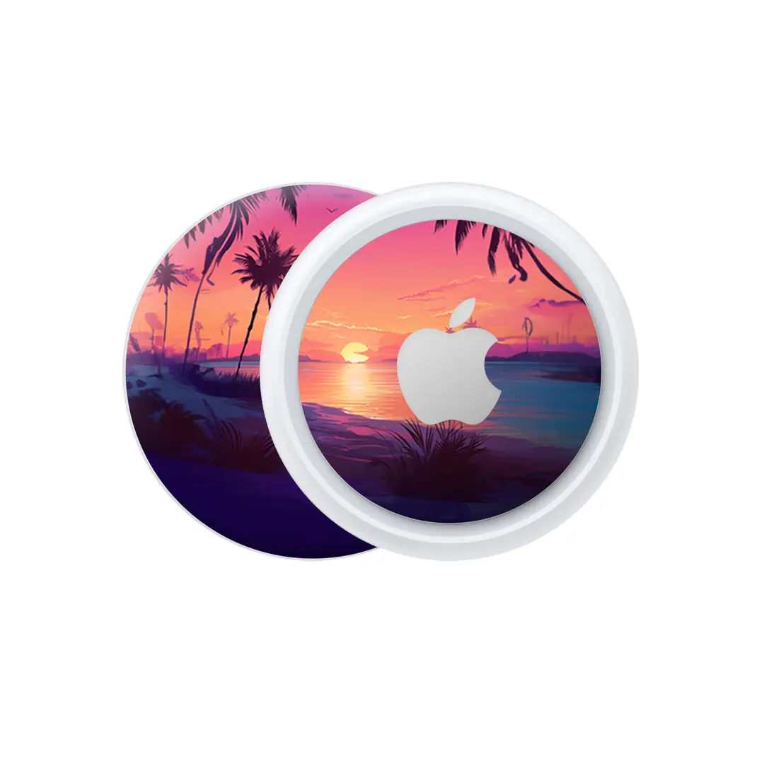 Apple Airtag Kaplama Vice Vibe - PapsCover
