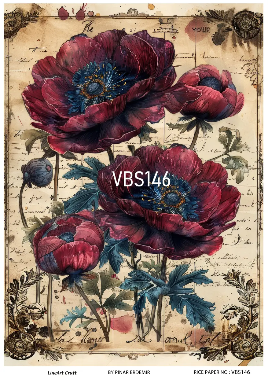 Lineart Prinç Dekopaj Kağıdı Model :VBS146