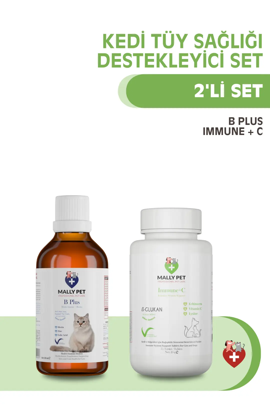 Immune Support Set (B Plus Drops + Immune C Tablet)
