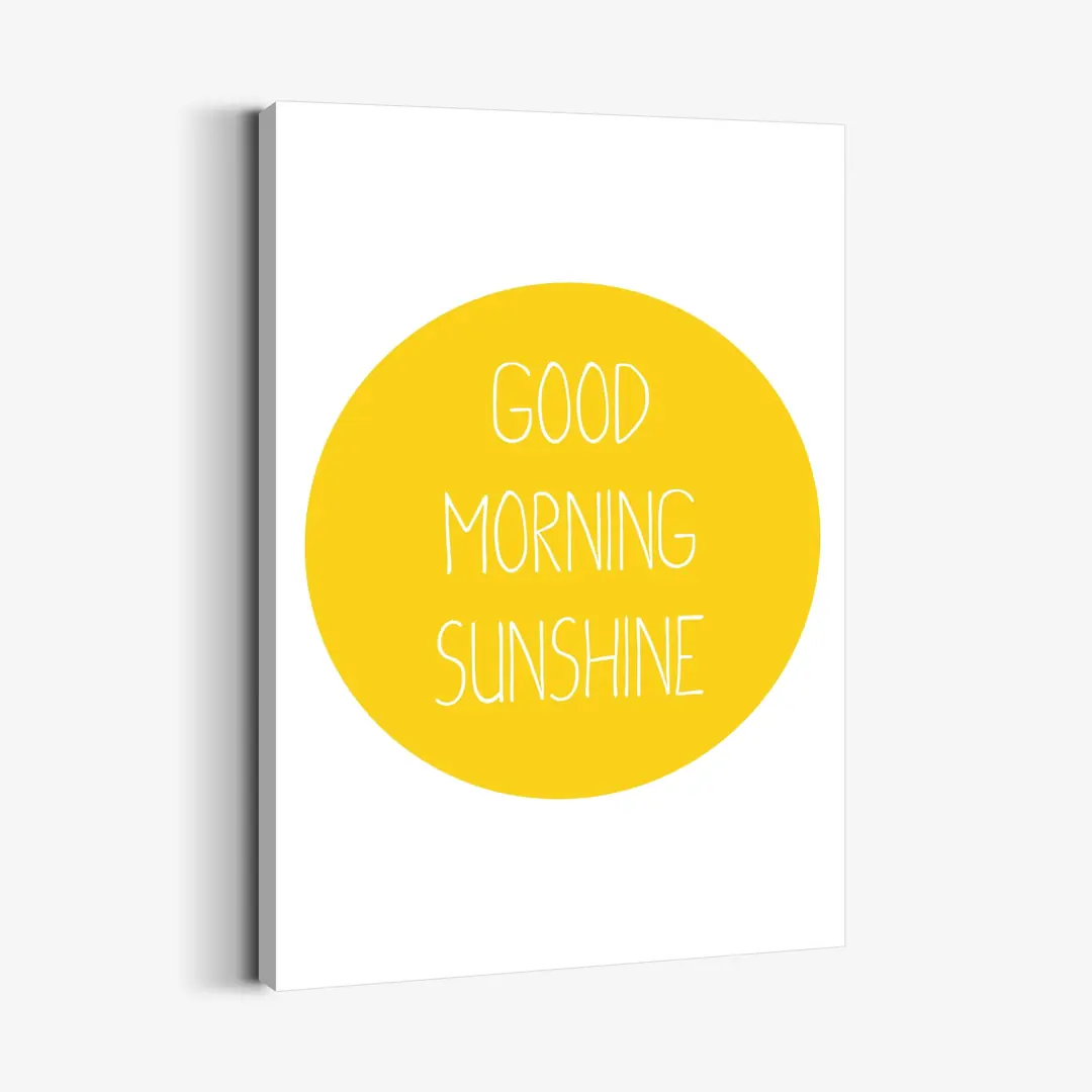 Good Morning Sunshine Tablo - Aşiyan Sanat Çerçeve ve Tablolar