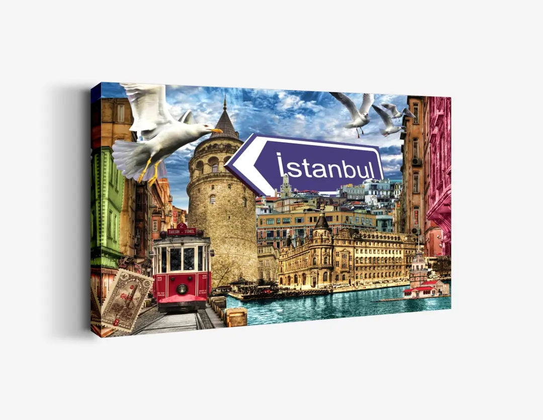 Goodbye İstanbul Tablo - Aşiyan Sanat Çerçeve ve Tablolar