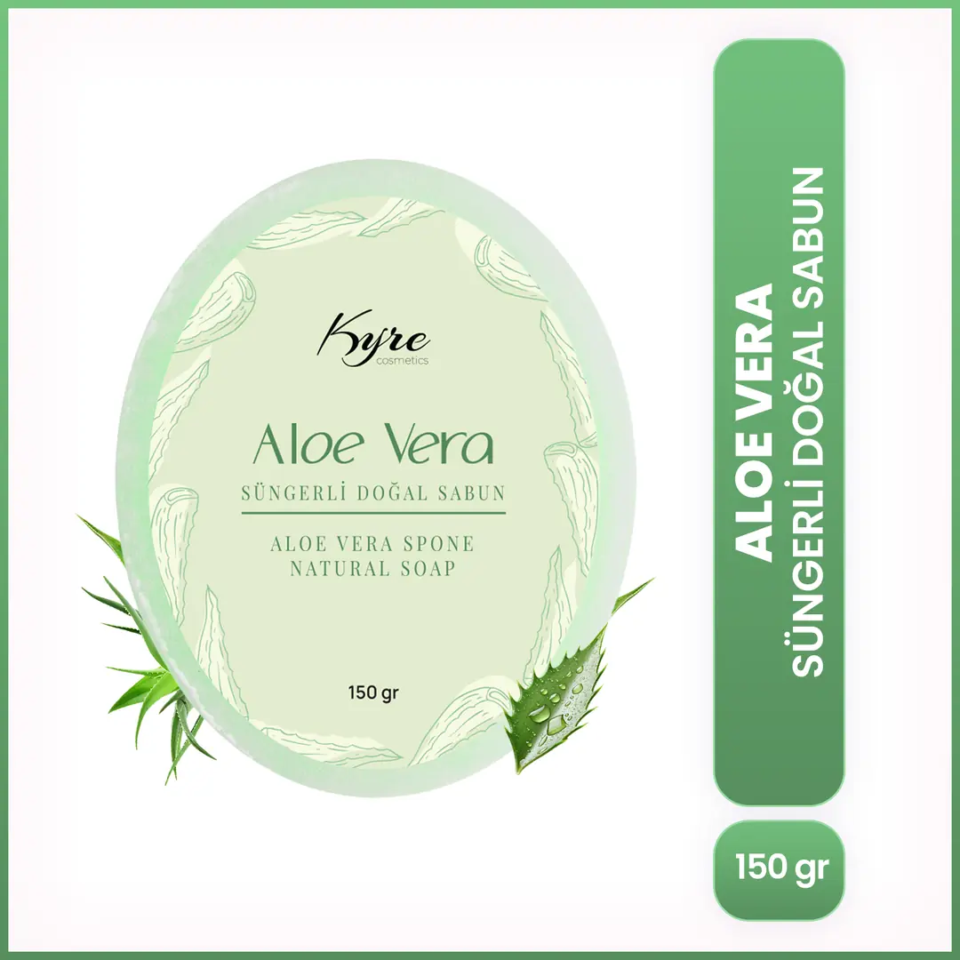 Kyre Aloe Vera Süngerli Sabun