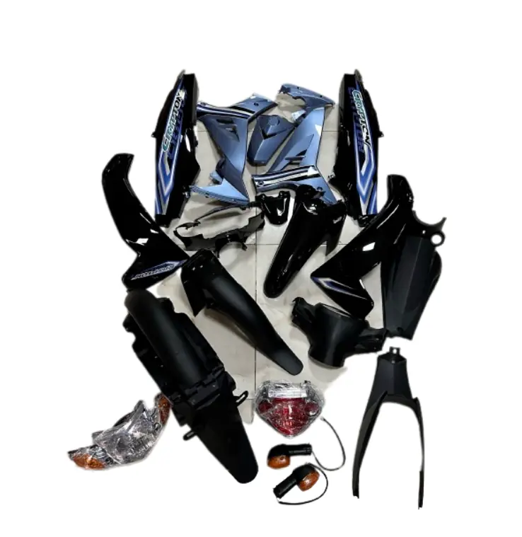 Yamaha Crypton 110 C8 Kaporta Seti Siyah - Türkmopet