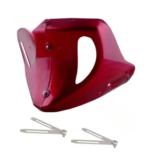 CG Motor Alt Rüzgarlık Sakal Kırmızı - Türkmopet