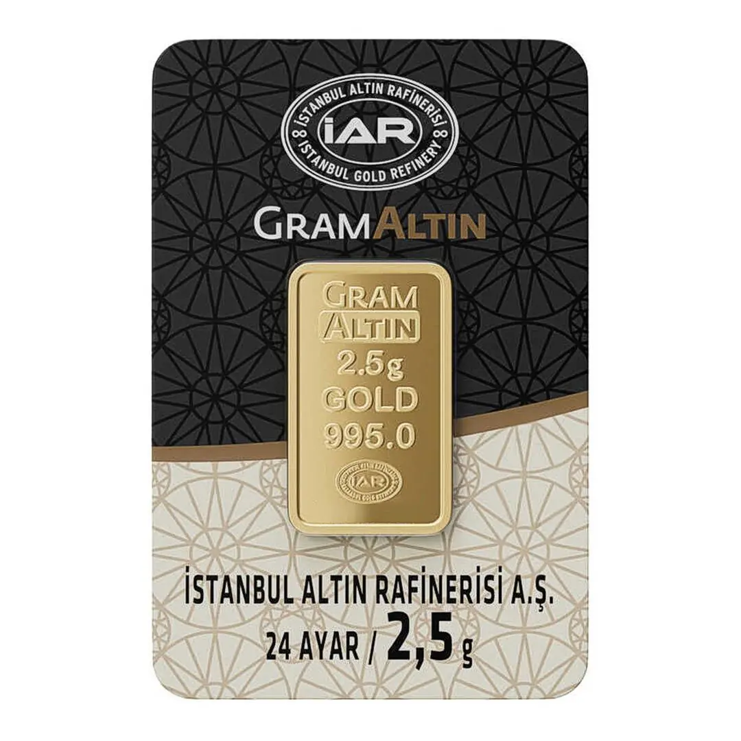 2.50 Gram 24 Ayar Gram Altın