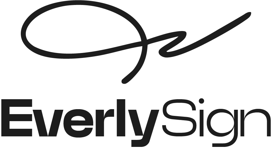 Everly Sign | Kumaş Giriş Panoları
