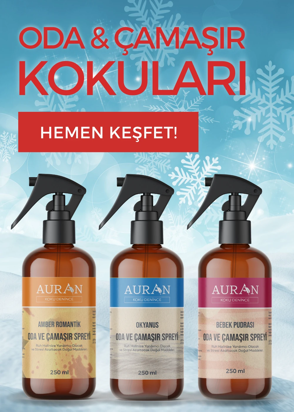 Farklı ve Ferah Koku Denince Auran