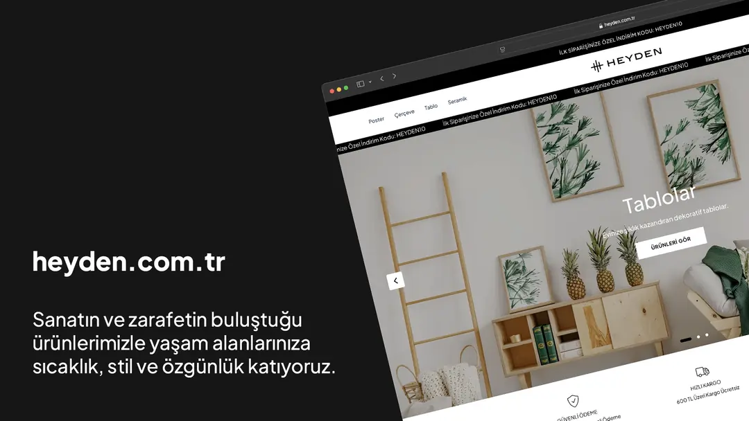 HEYDEN - Eviniz, Yaşam Tarzınız