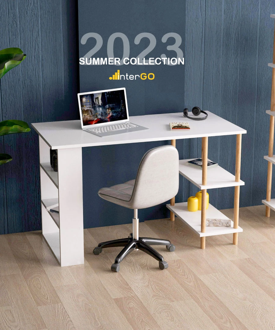 interGO Mobilya – Tekerlekli C Koltuk Yan Sehpası