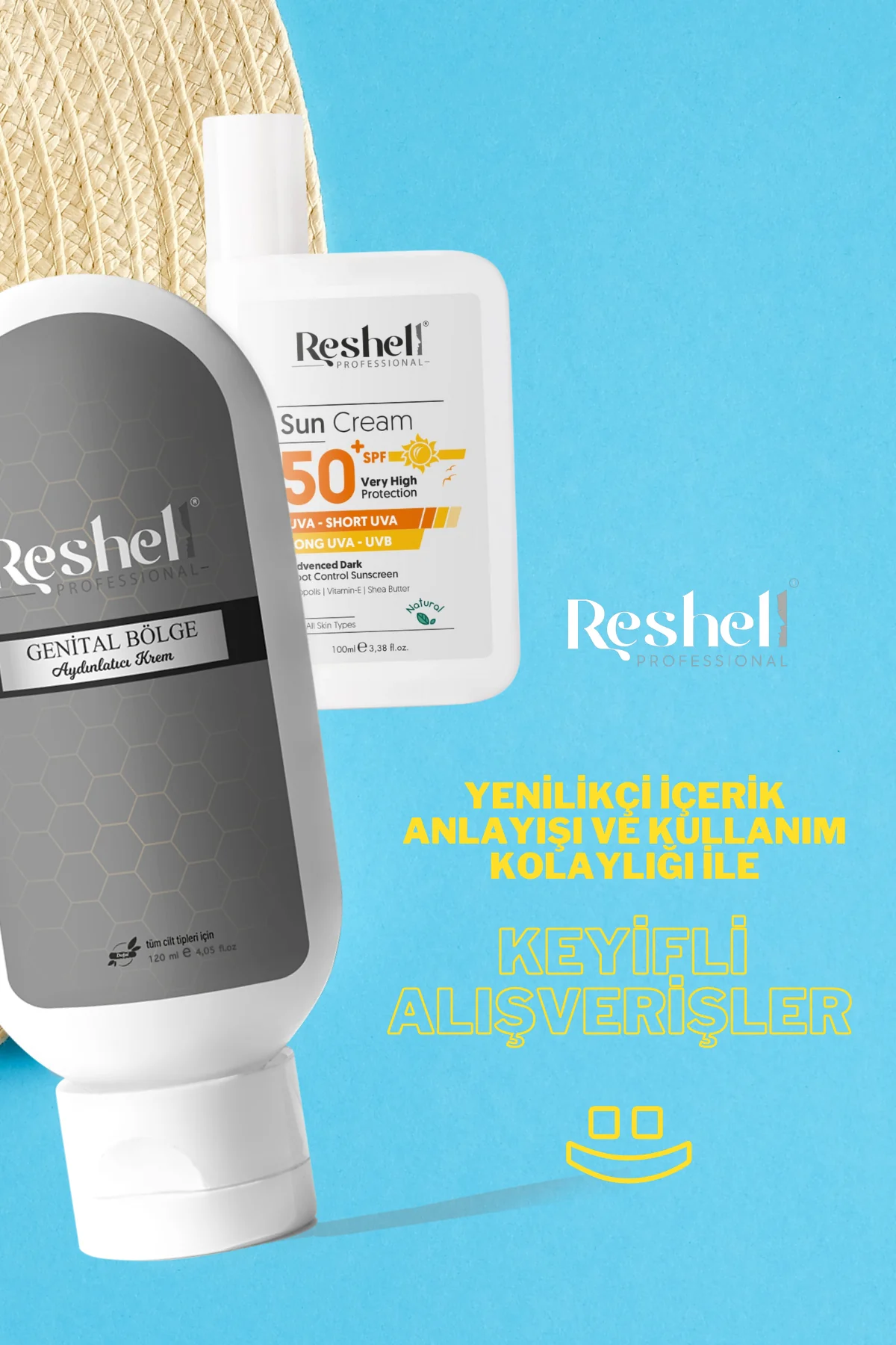 Reshell Kozmetik | Resmi Web Sitesi | Kişisel Cilt Bakım Ürünleri