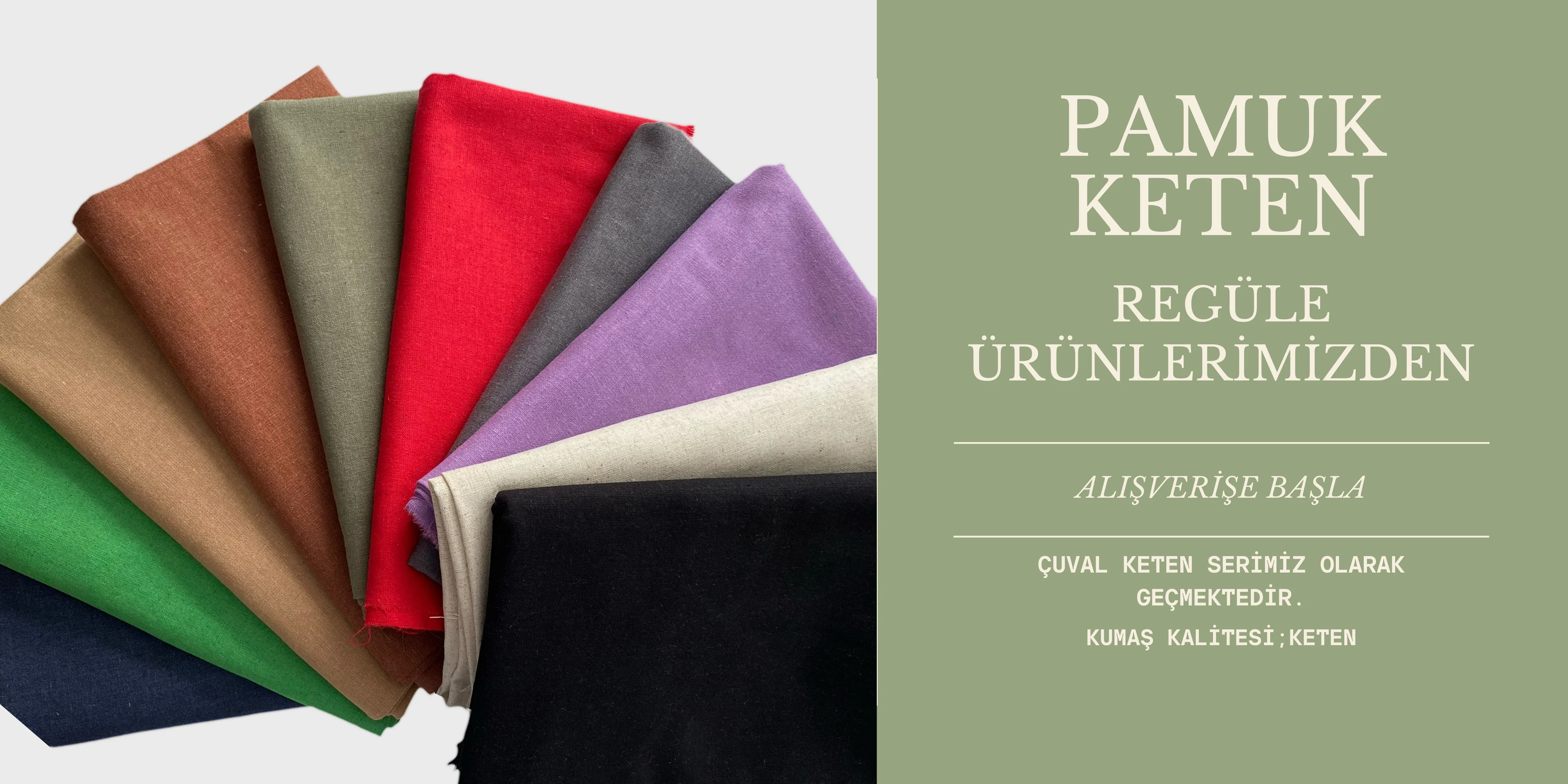 KETEN LİNEN KUMAŞ -Türkiye'nin Online Kumaş Mağazası