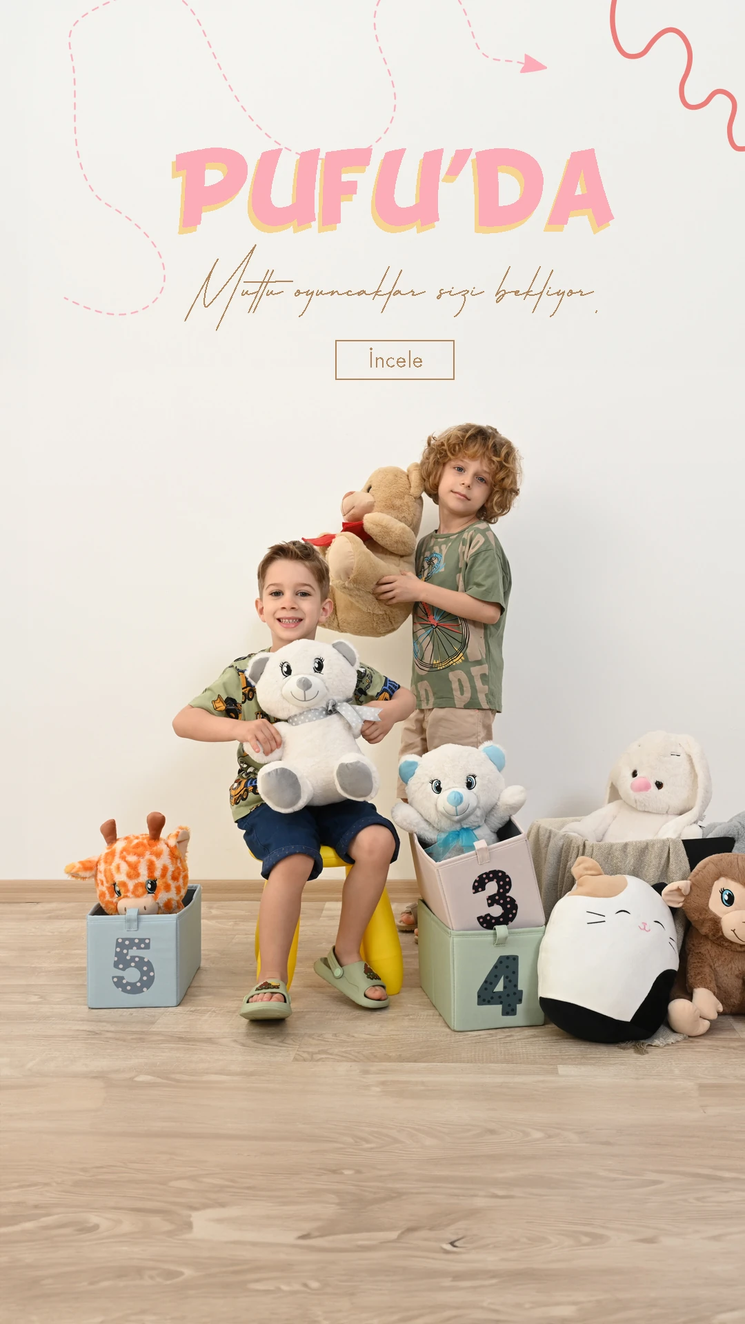 Pufu Toys Peluş Oyuncak